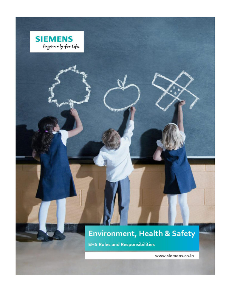EHS Responsibilities Overview for Siemens | PDF | Risk | Risk Assessment