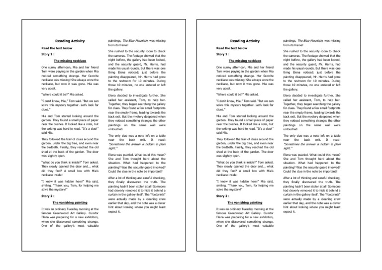 Reading Activity 1C (121124) (2 Files Merged) | PDF