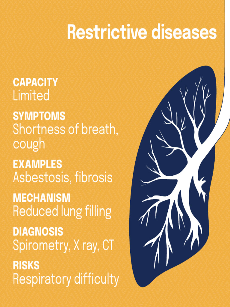 Restrictive Vs Obstructive Lung Diseases-1 | PDF
