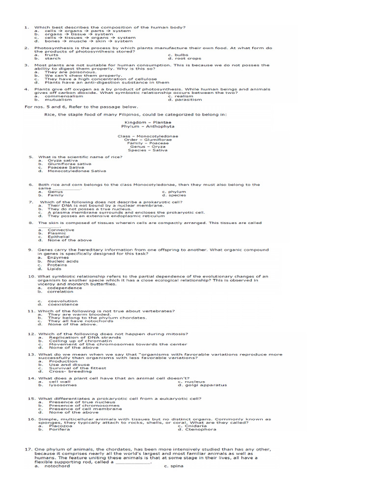 General Science Reviewer 3 | PDF