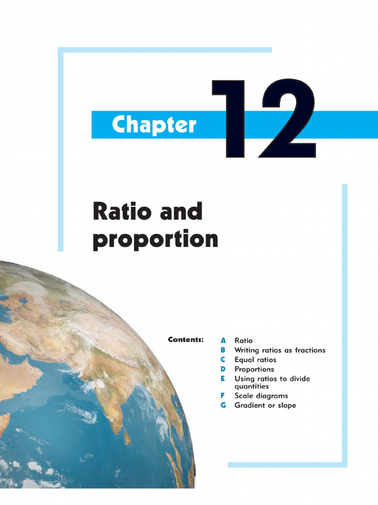 Ratio Proportion | PDF