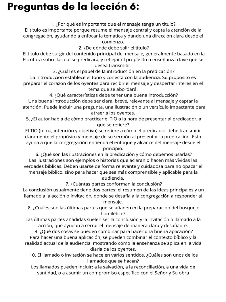 Preguntas 6 y 7 | PDF