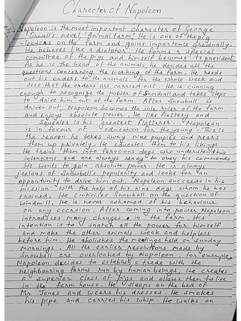 Character of Napoleon | PDF