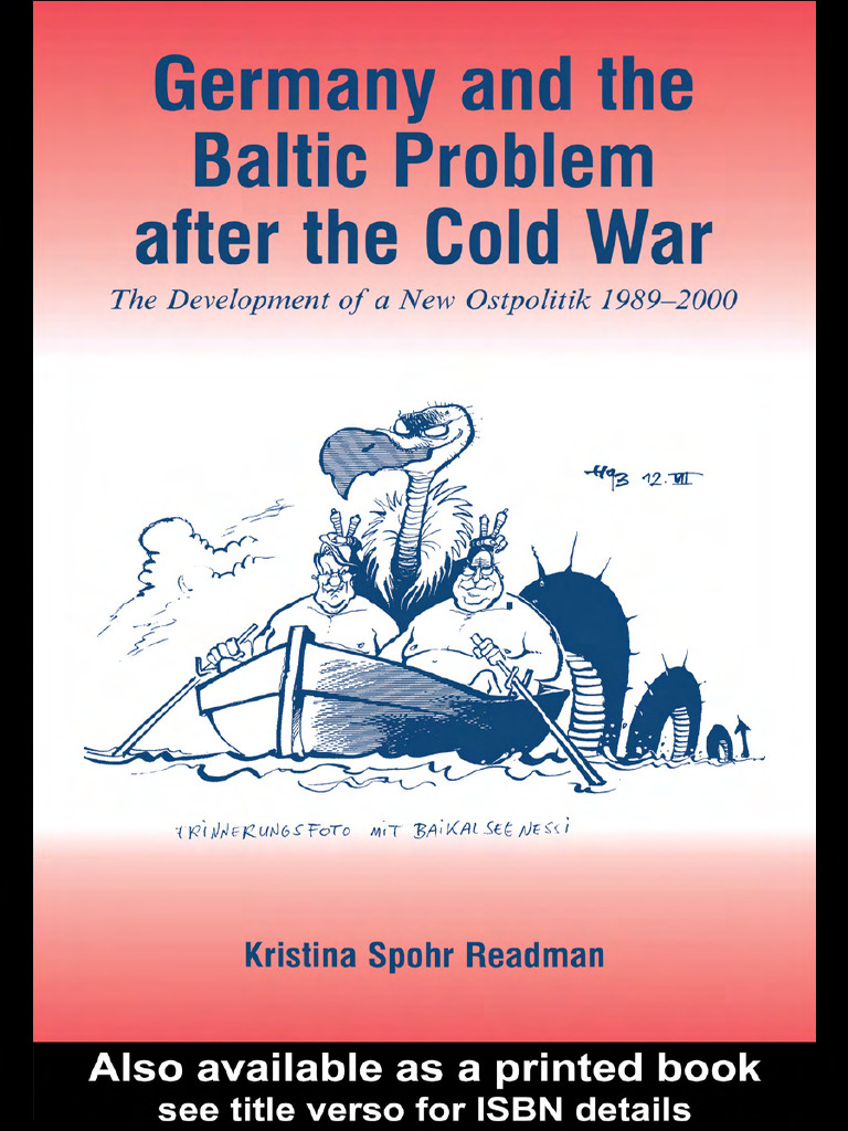 Germany and The Baltic Problem After The Cold War - The Development of ...