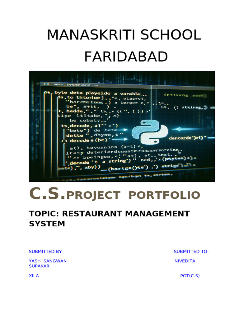 ICT Project XII-A | PDF