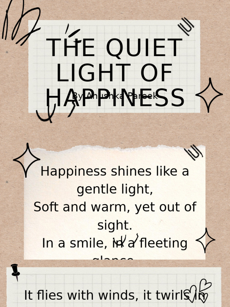 The Quiet Light of Happiness | PDF