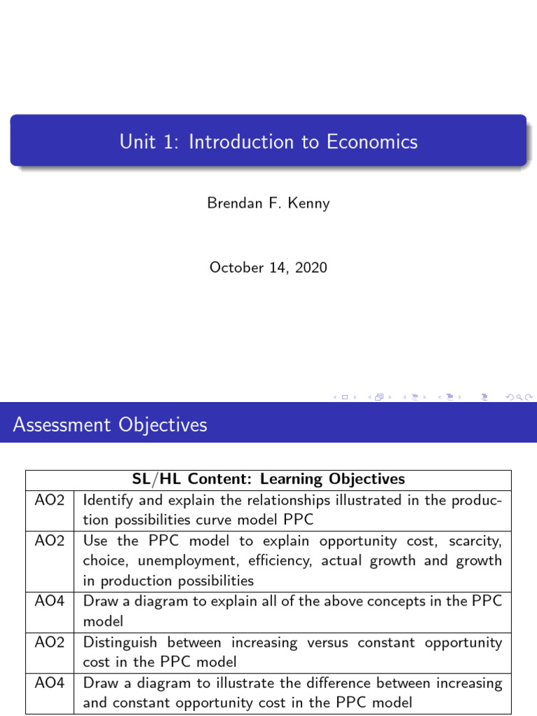 1.3 Economic Models | PDF | Economics | Economies