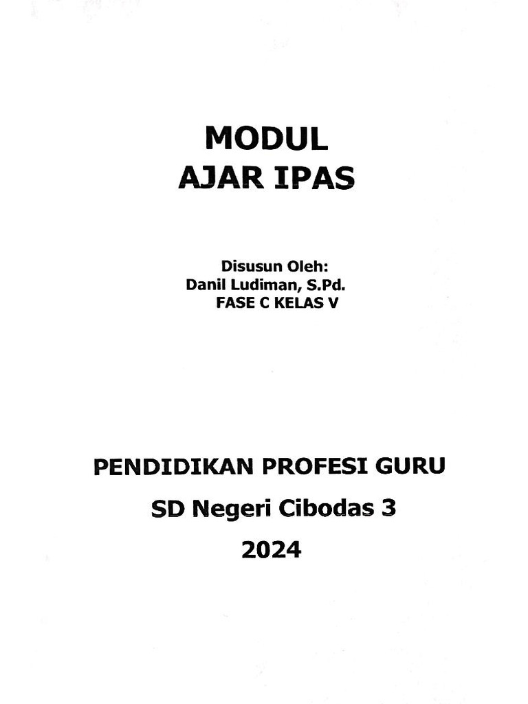 Perangkat Pembelajaran Danil Ludiman 24021140783G | PDF