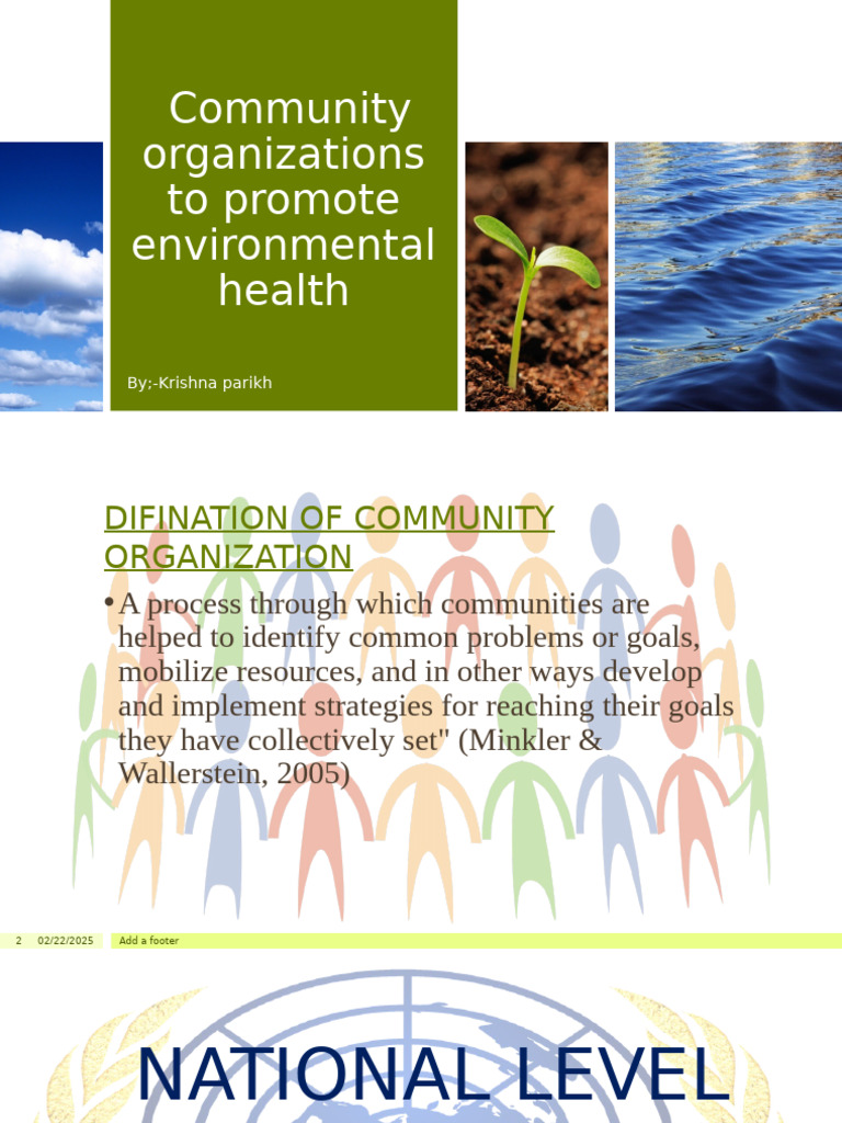 Promoting Community Environmental Health | PDF | Environmental ...