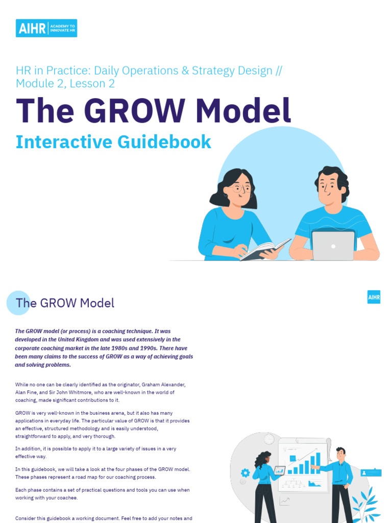 M2L2 Grow Guidebook - HR IN PRACTICE DAILY OPERATIONS STRATEGY DESIGN 1 | PDF | Goal | Behavior ...