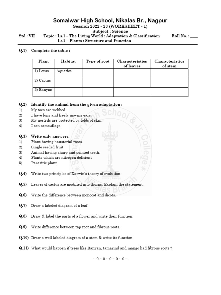 Ls.1 & Ls.2 | PDF