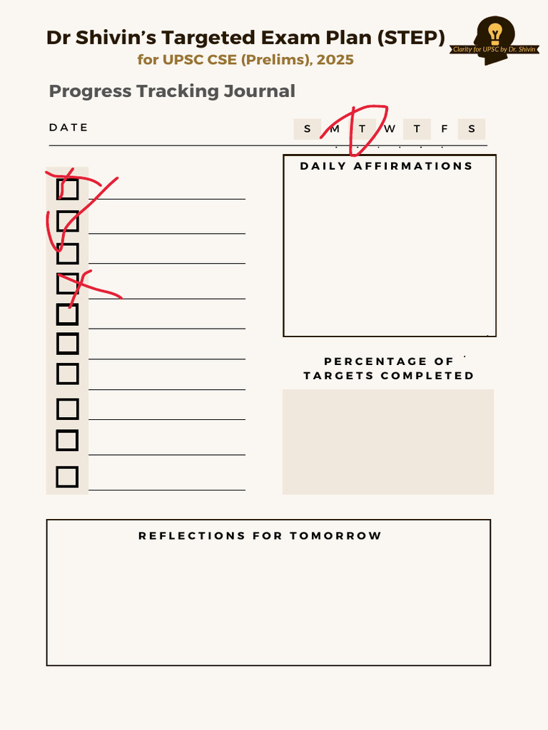 Progress Tracking Journal Pdf