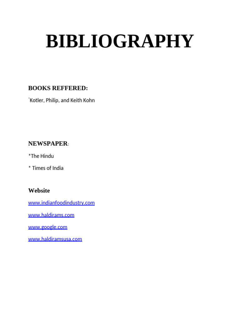 Bibliography | PDF
