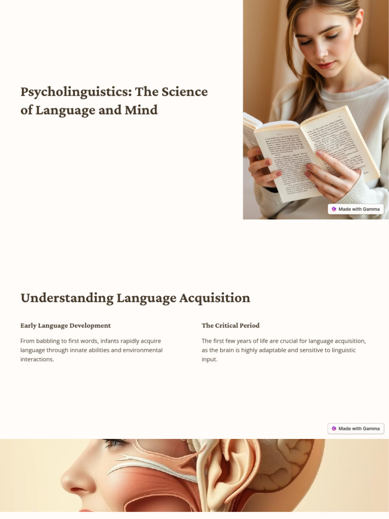 Psycholinguistics-The-Science-of-Language-and-Mind | PDF | Speech ...