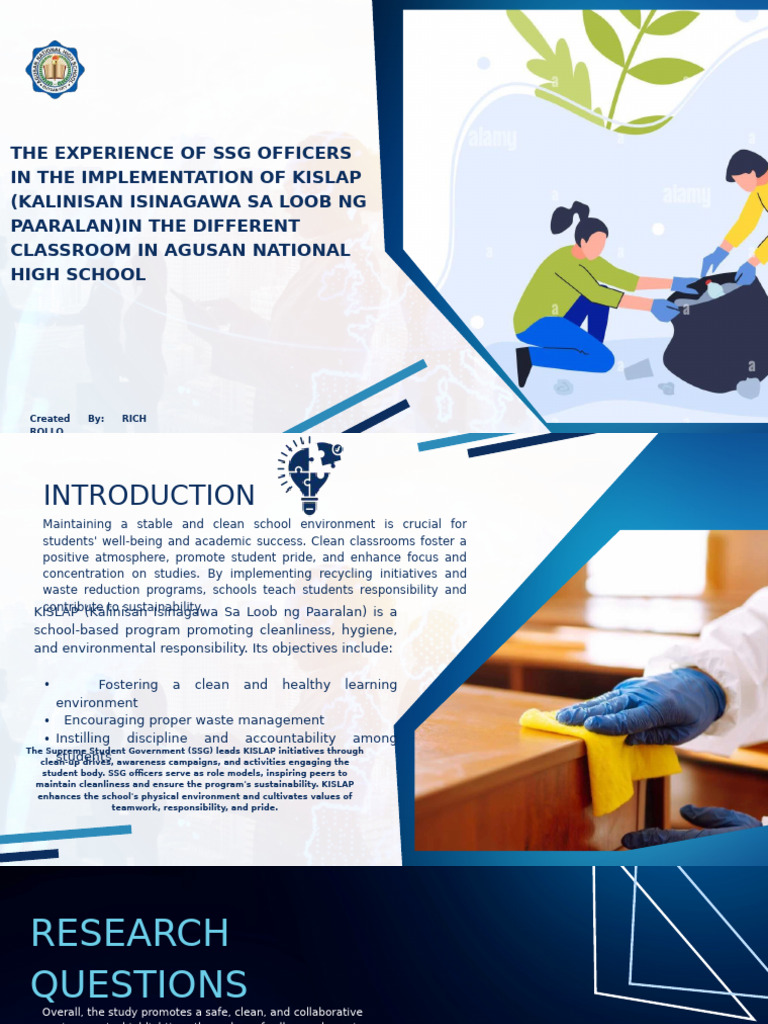 SSG Officers' Role in KISLAP Implementation | PDF | Focus Group | Data