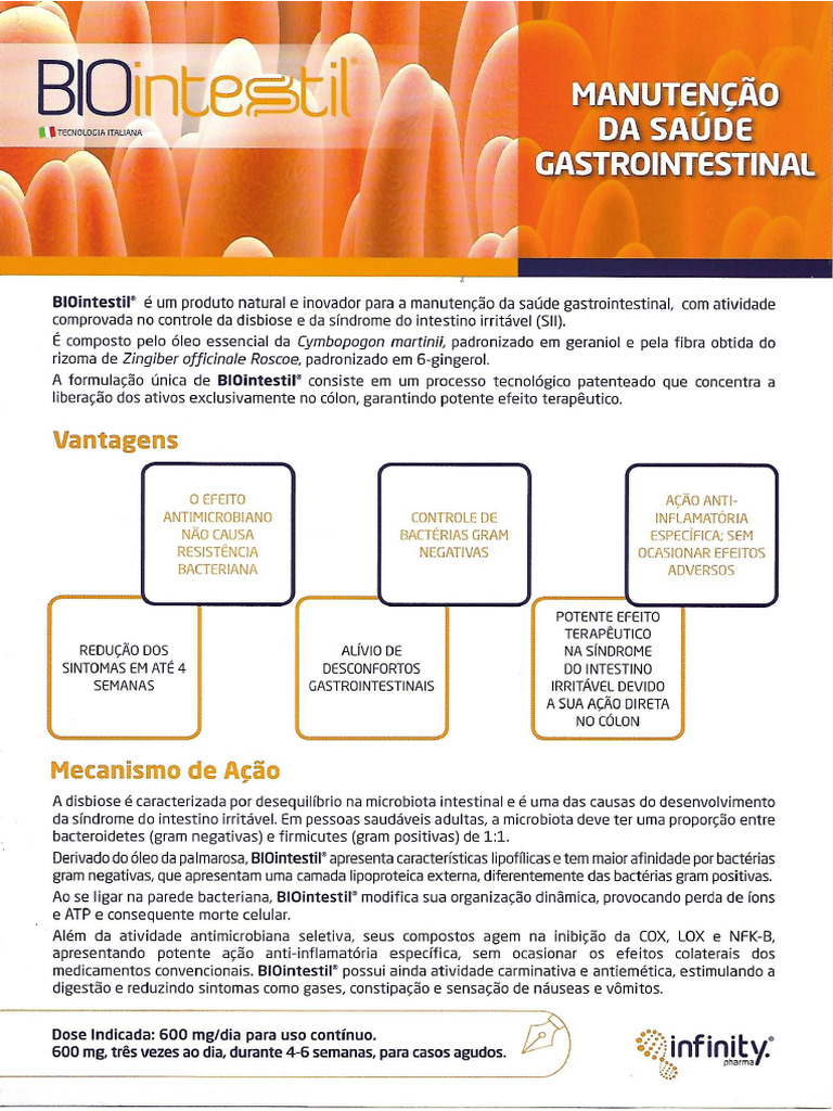 Lâmina Biointestil | PDF