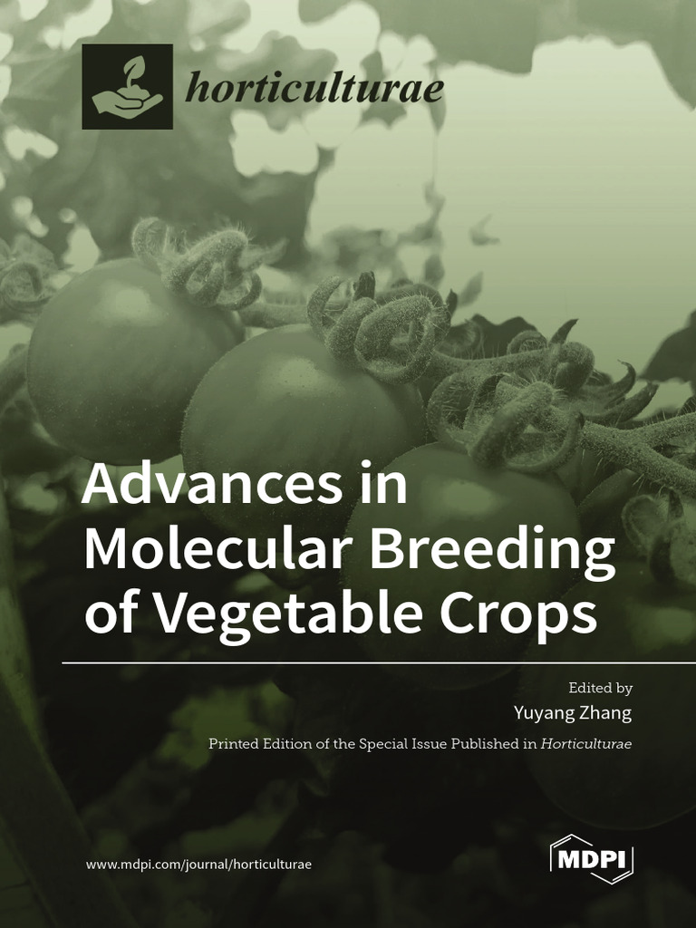 Molecular Breeding in Vegetable Crops | PDF | Quantitative Trait Locus ...