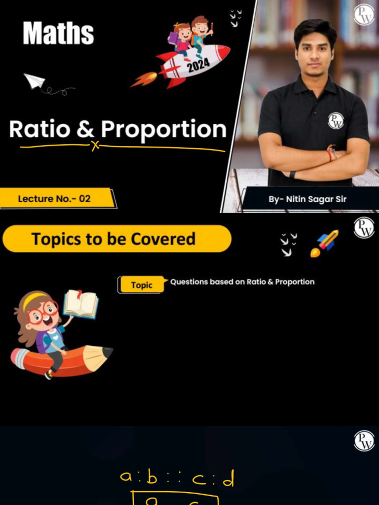 Ratio Proportion 02 Class Notes Pdf