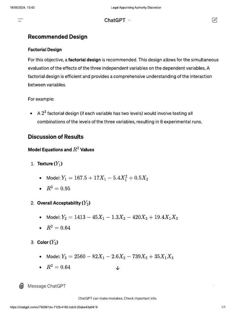 Legal Appointing Authority Discretion | PDF