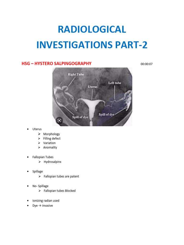 Radiology Investigations Part-2 Atf | PDF | Clinical Medicine ...