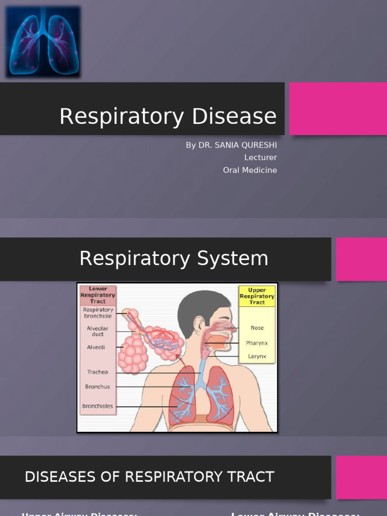 Respiratory Disease | PDF | Respiratory Tract | Respiratory Diseases