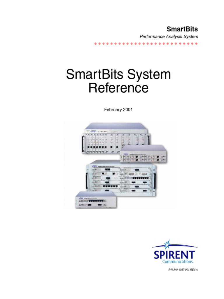 Smartbit_SysRef | PDF | Computer Network | Information And Communications Technology
