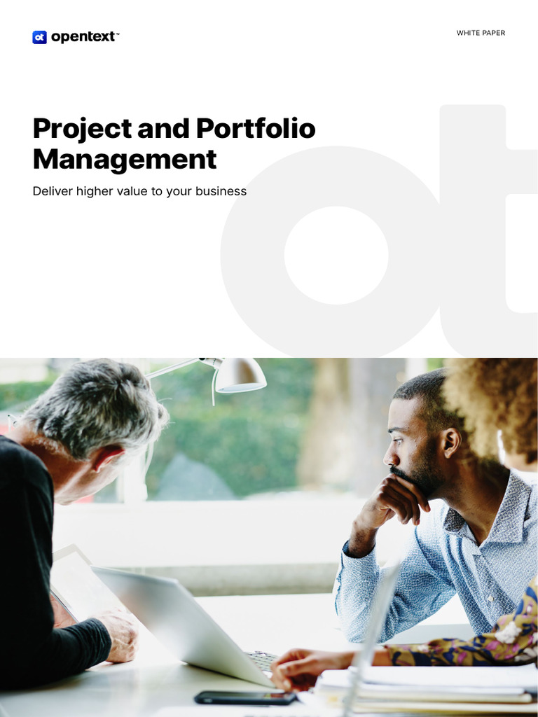 Micro Focus Project and Portfolio Management Brochure | PDF | Project ...