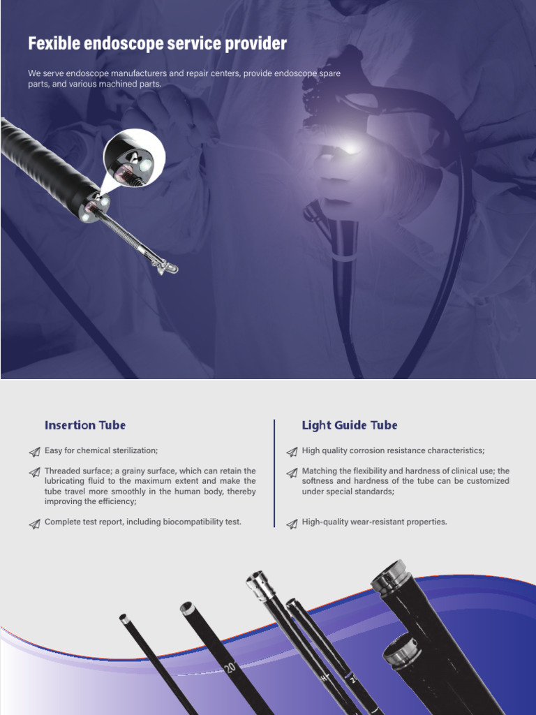 Endoscope spare parts | PDF | Medical Equipment | Medical Treatments