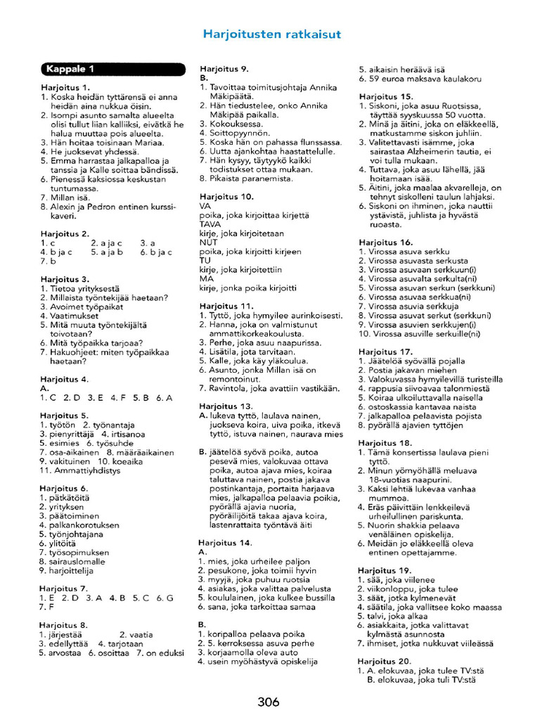 Answer Key | PDF