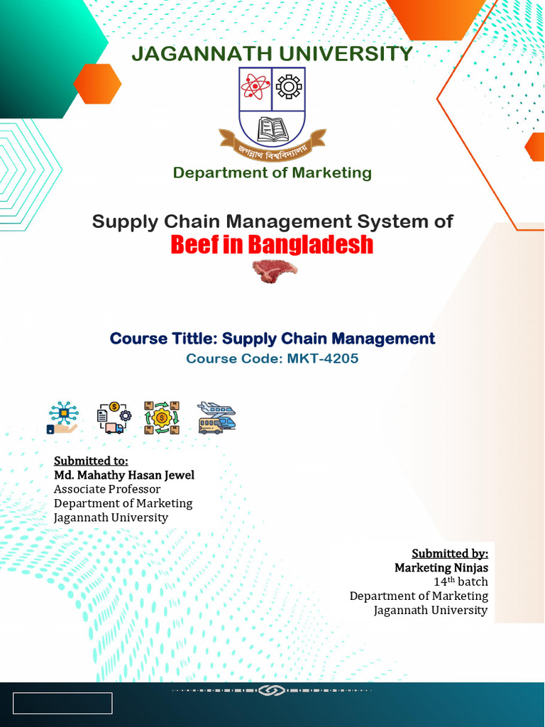 Beef Supply Chain in Bangladesh | PDF | Beef | Cattle