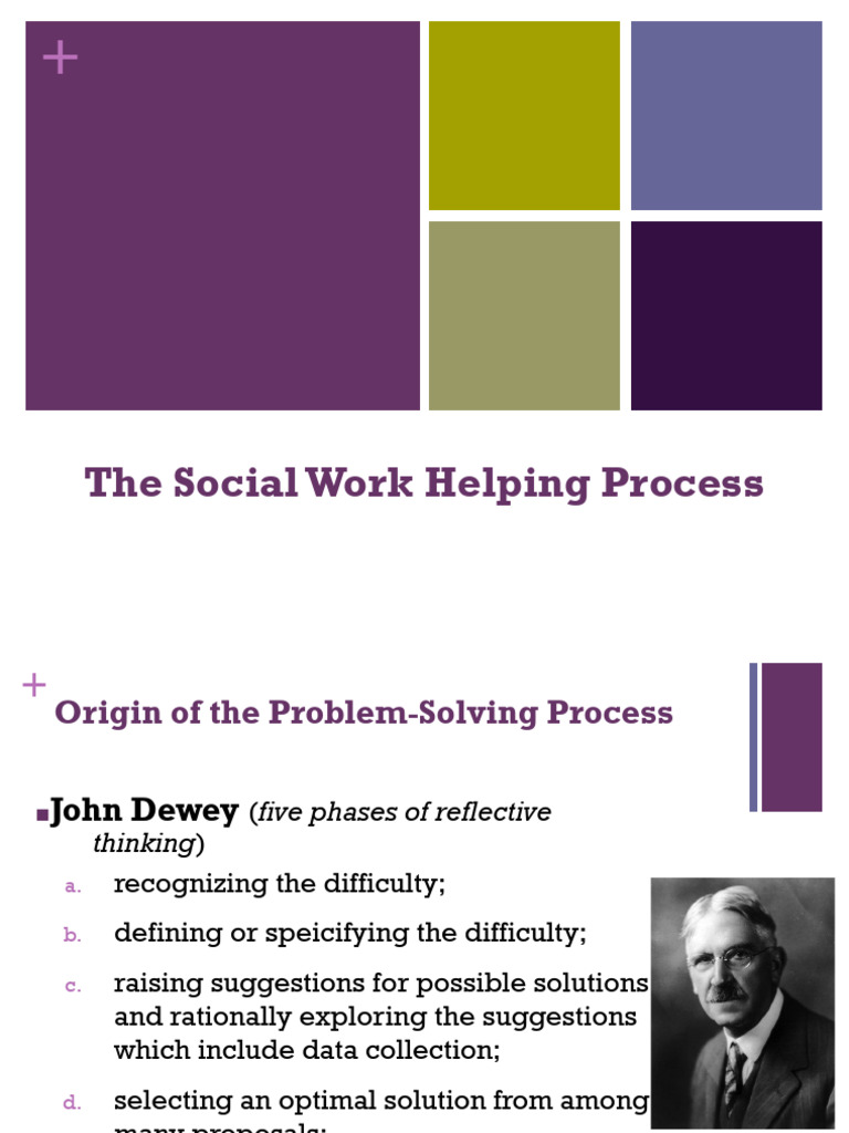 The SW Helping Process | PDF | Evaluation | Goal