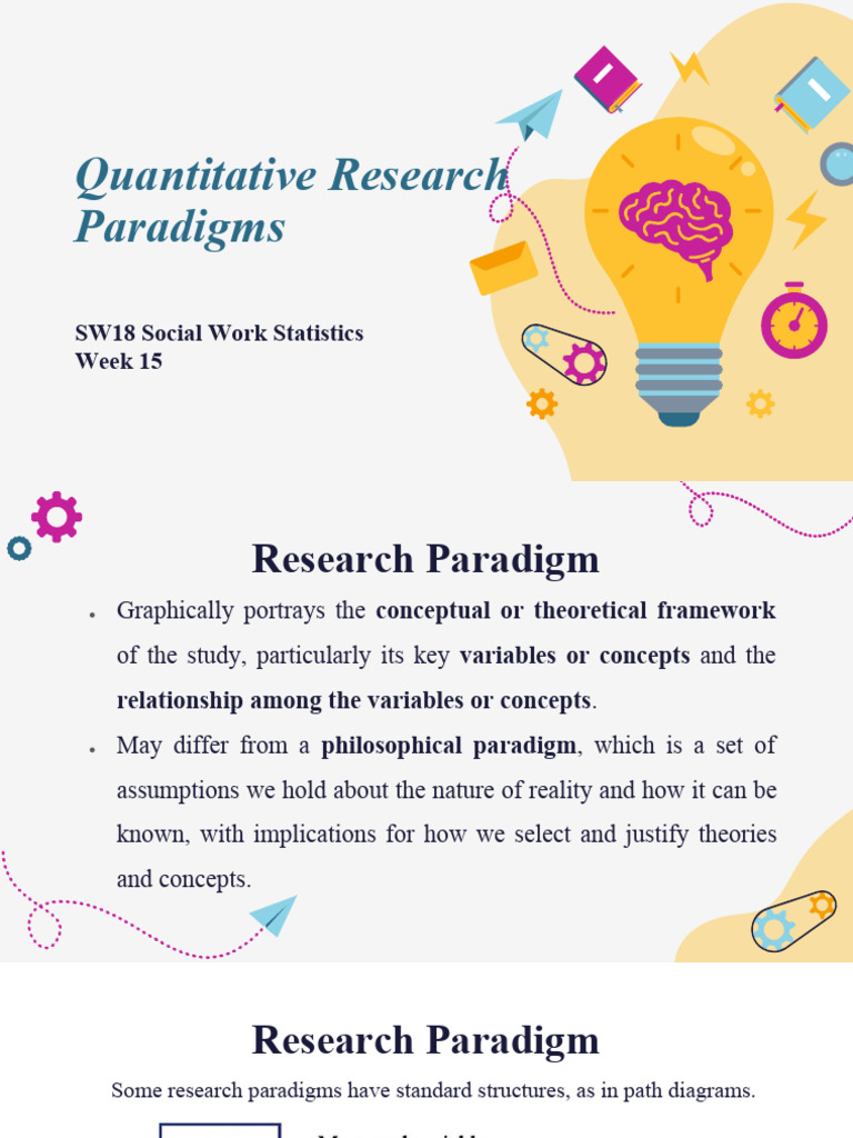 3SW18-Quantitative Research Paradigm | PDF