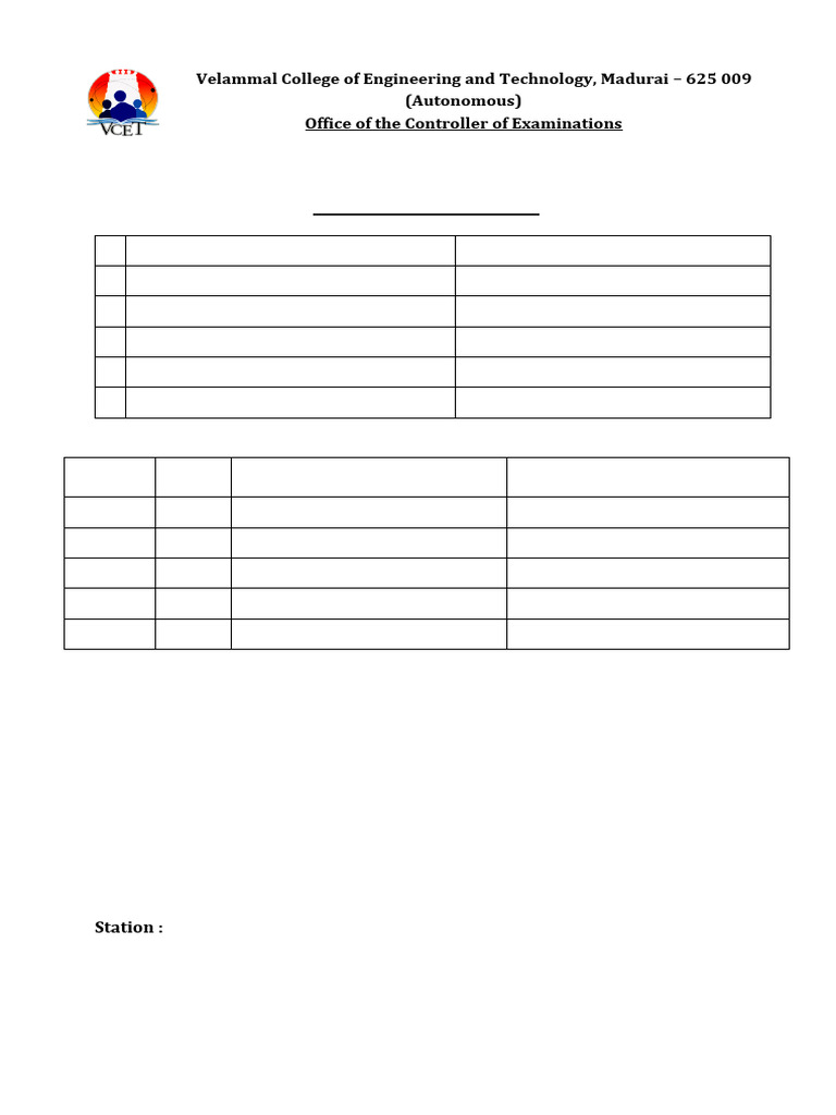 Revaluation Form | PDF