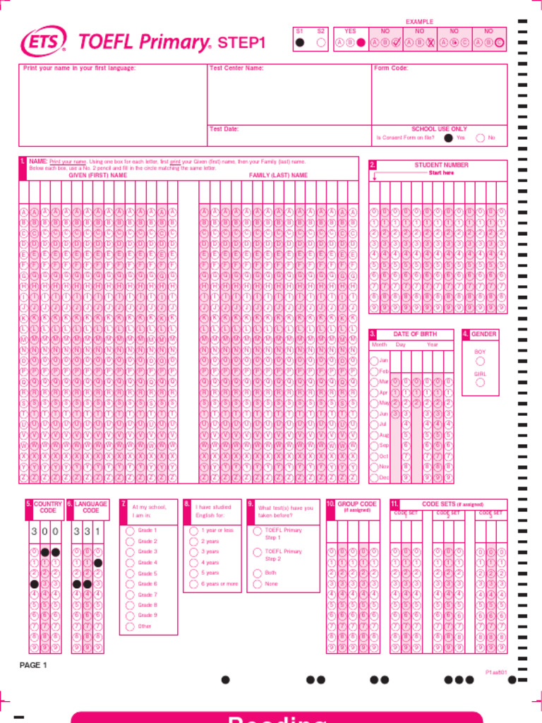 tp1 Answer Sheet202109 | PDF
