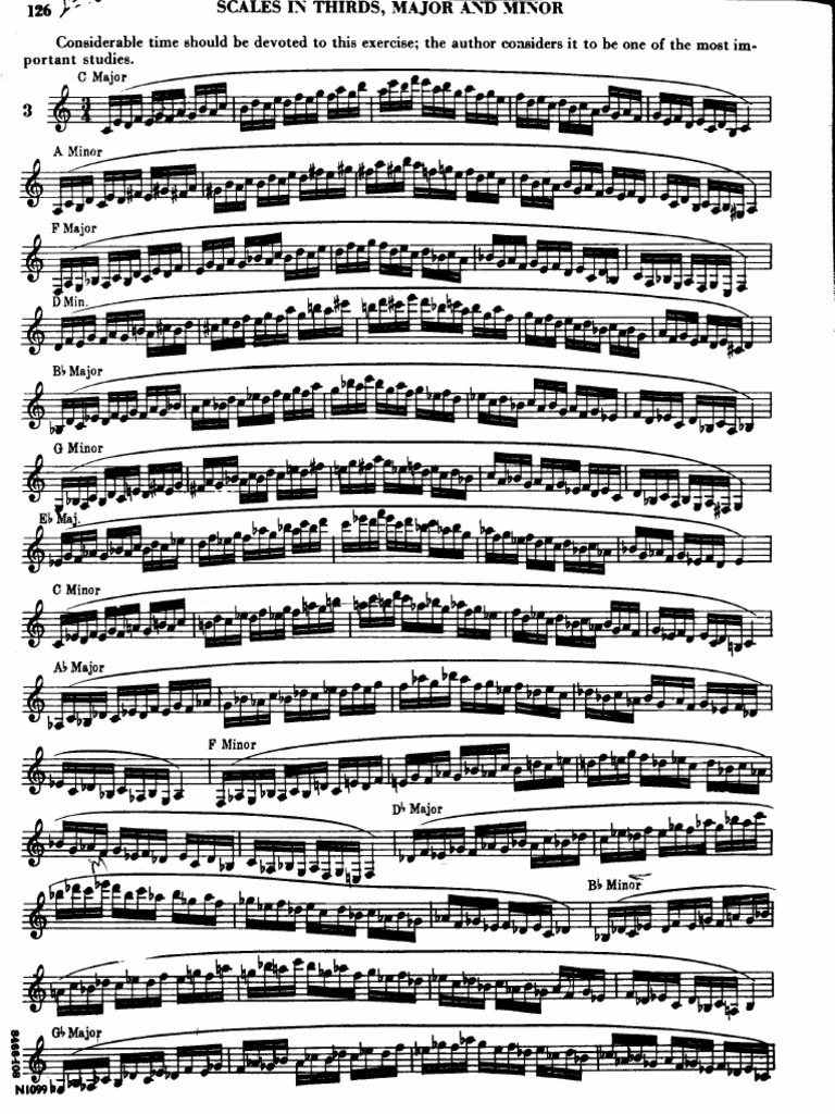 Clarinet-Warm-Up-Materials Page 6 | PDF