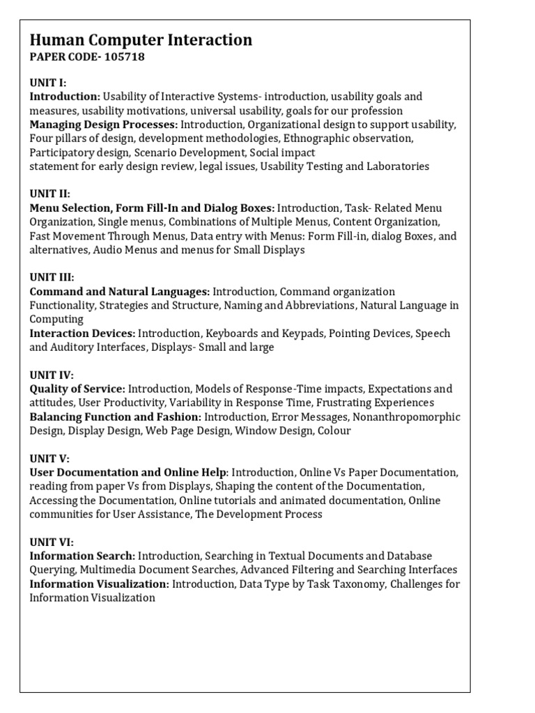 7th Sem Syllabus-1 | PDF