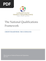 Definitions of NQF Levels, Notional Hours and Credits | PDF | Academic ...
