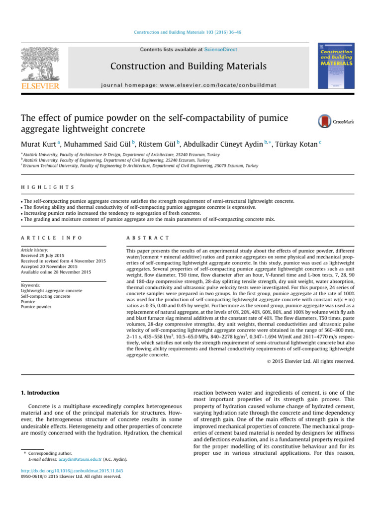 1 s2.0 S0950061815306693 Main | PDF | Concrete | Construction Aggregate