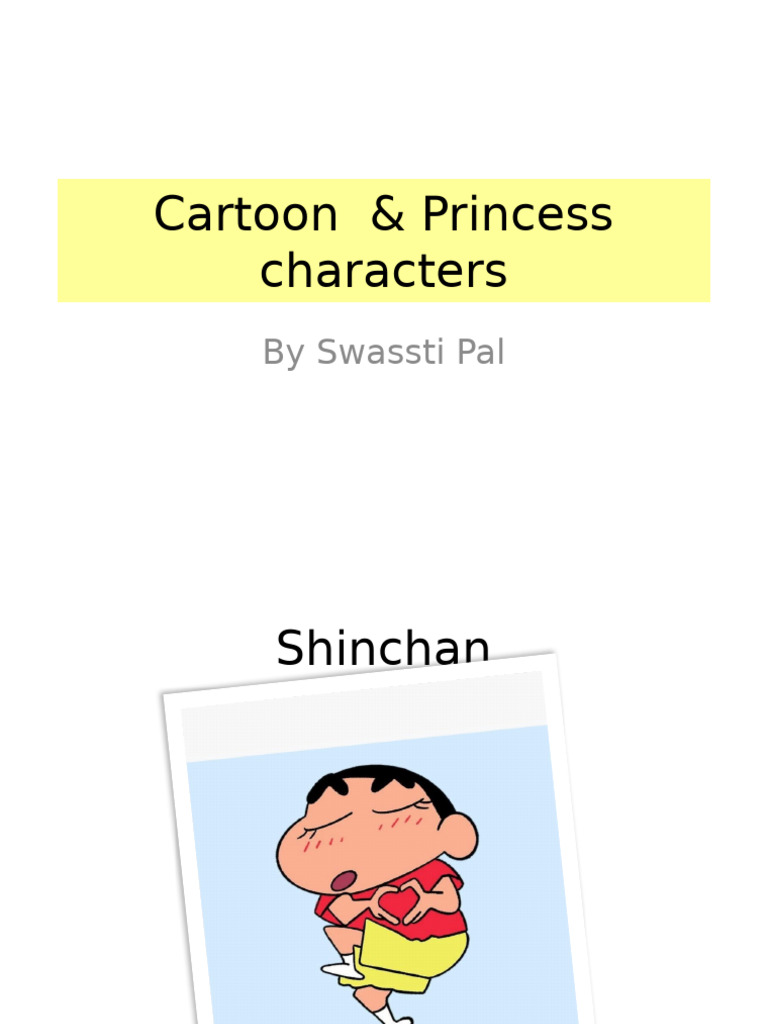 Disney and Cartoon Characters List | PDF
