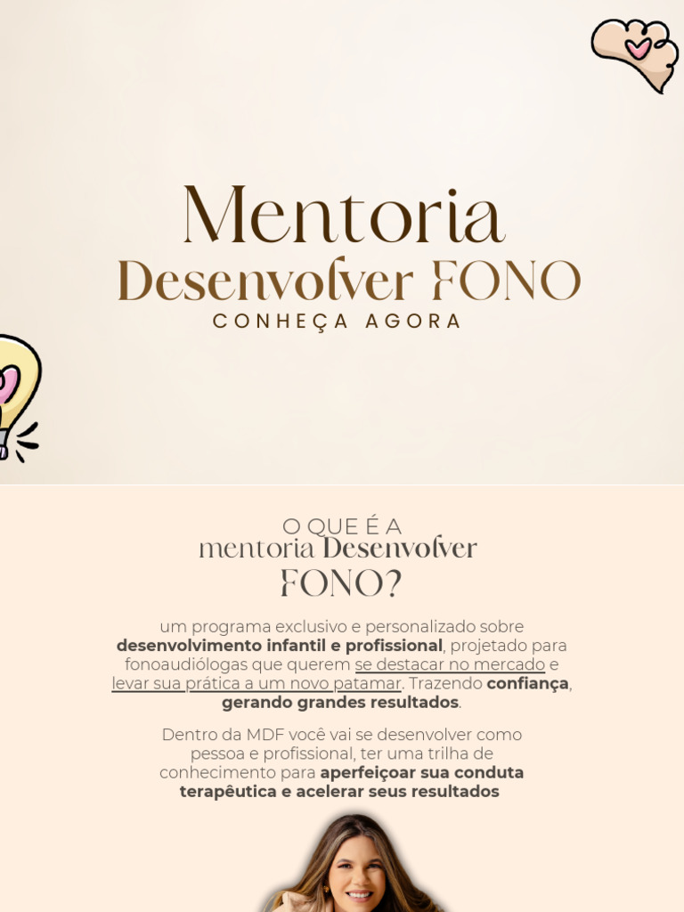 Mentoria Desenvolver Fono | PDF