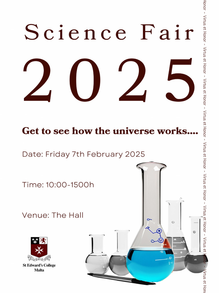 Science Fair 2025 Poster A3 | PDF