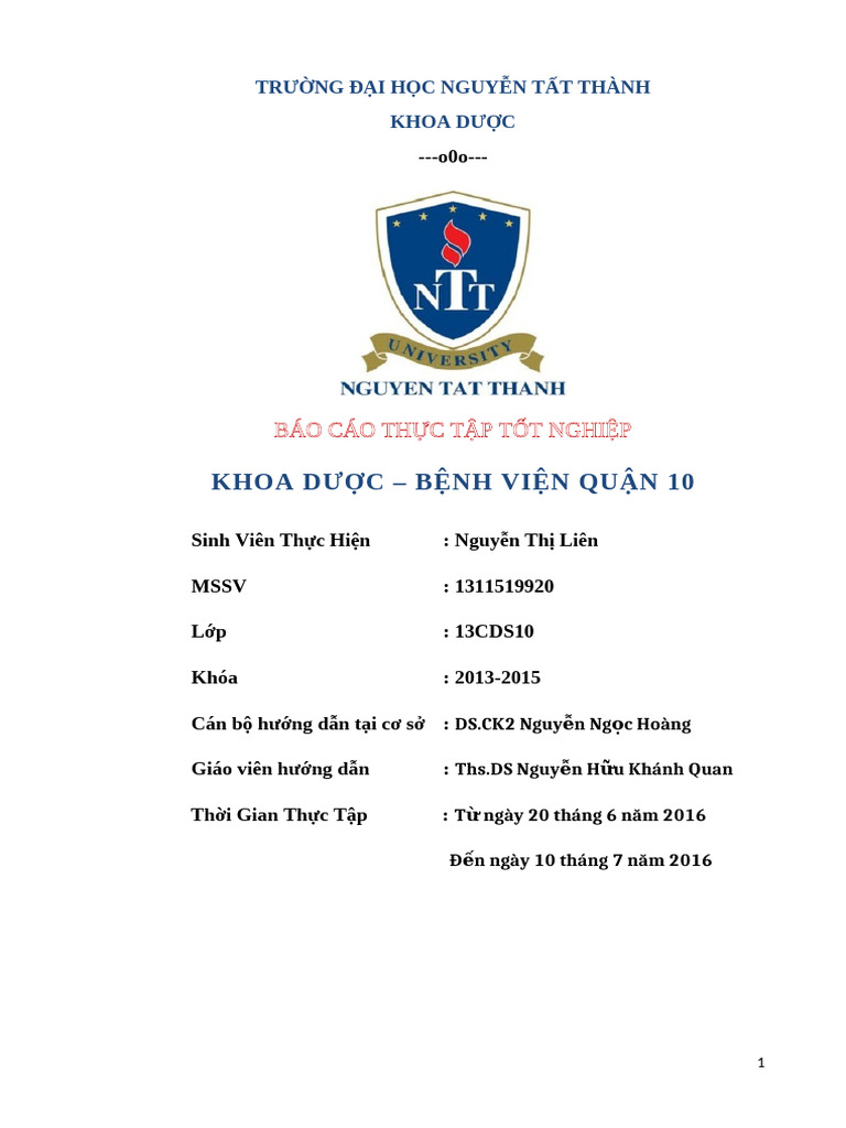 (123doc) - Tai-Lieu-Bao-Cao-Thuc-Tap-Nha-Thuoc | PDF