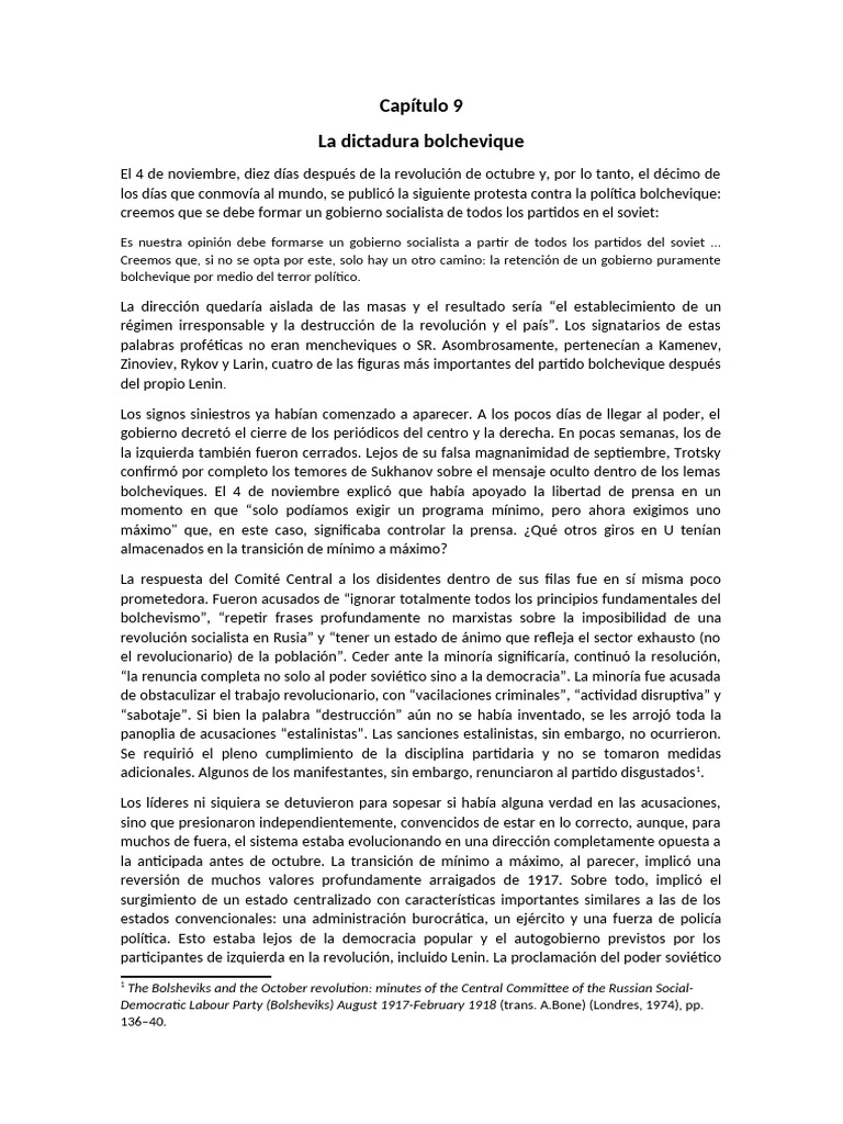 Christopher Read traduccion | PDF | Vladimir Lenin | Leon Trotsky