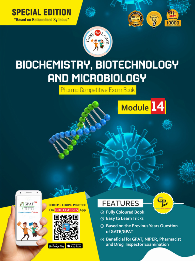 Sample - Module-14 - Biochemistry, BIotechnology & Microbiology - GDC ...