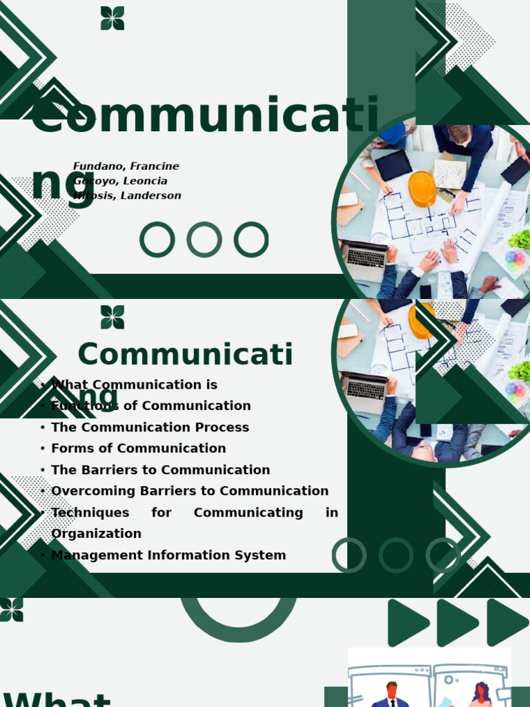 Communicating Report Engr | PDF | Communication | Information