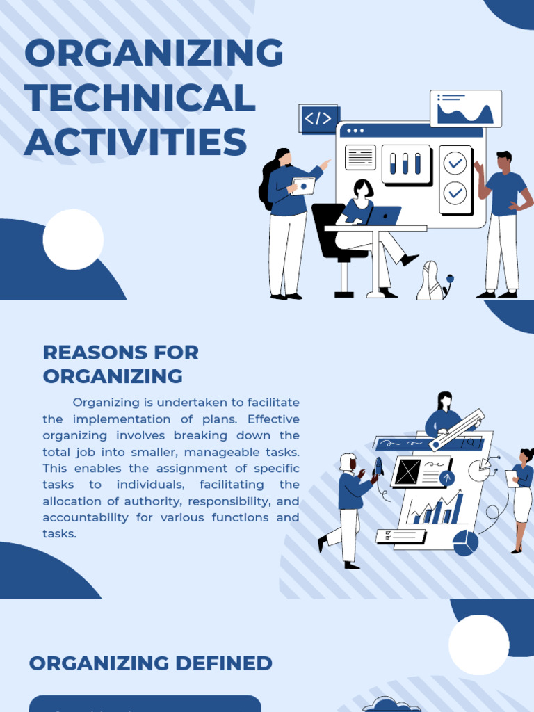 Organizing Technical Activities | PDF | Human Resources | Committee