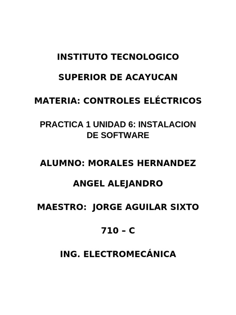 Proceso de Instalacion Del Software | PDF