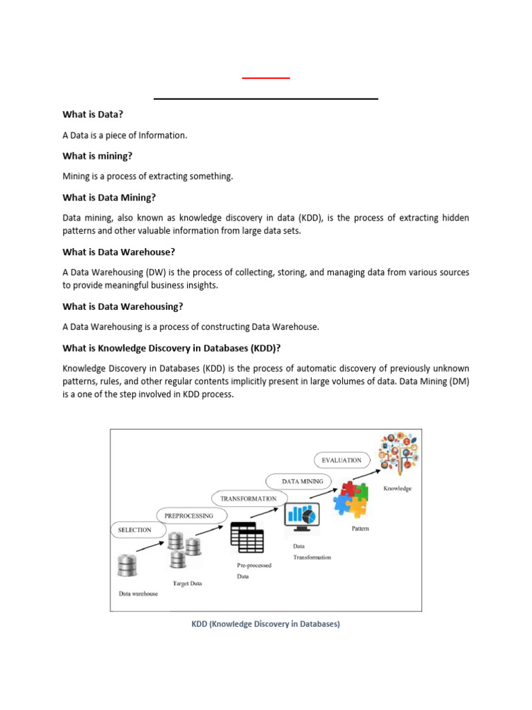 Data Warehousing Fundamentals Explained | PDF | Data Warehouse | Data Mining