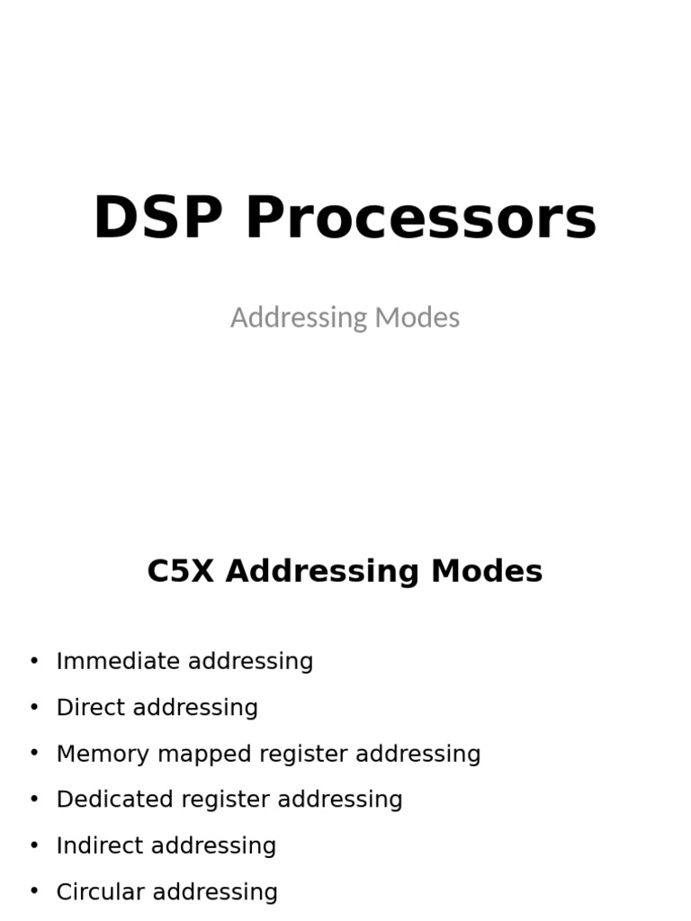 02 Addressing Modes | PDF | Computer Engineering | Computer Architecture