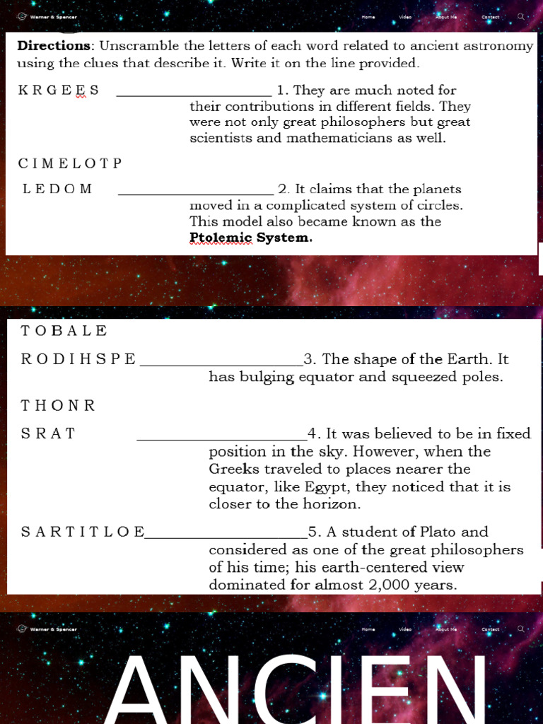 Ancient Greek Astronomy Insights | PDF | Moon | Eclipse